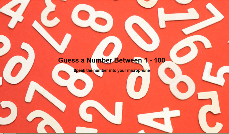 Number Guessing Game Using Voice In Vanillajs With Source Code Sourcecodester 7607