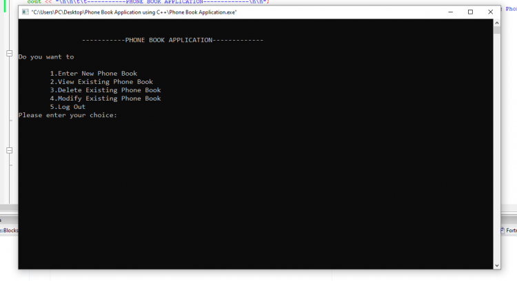 Phone Book Application Using C With Free Source Code Sourcecodester