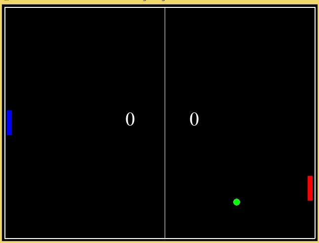 Pong Vs Ai Game Using Pygame In Python Wtih Source Code Sourcecodester