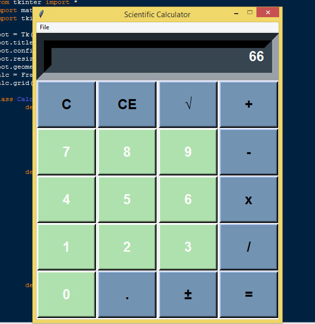 Scientific Calculator using Tkinter in Python with Source Code ... Scientific Calculator using Tkinter in Python with Source Code ...