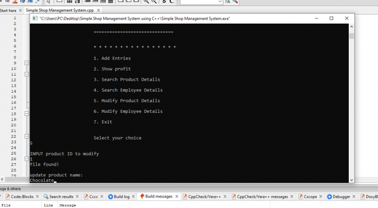 Simple Shop Management System Using C With Free Source Code