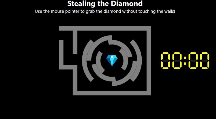 Stealing The Diamond Game Using Html And Css In Vanillajs With Source Code Sourcecodester