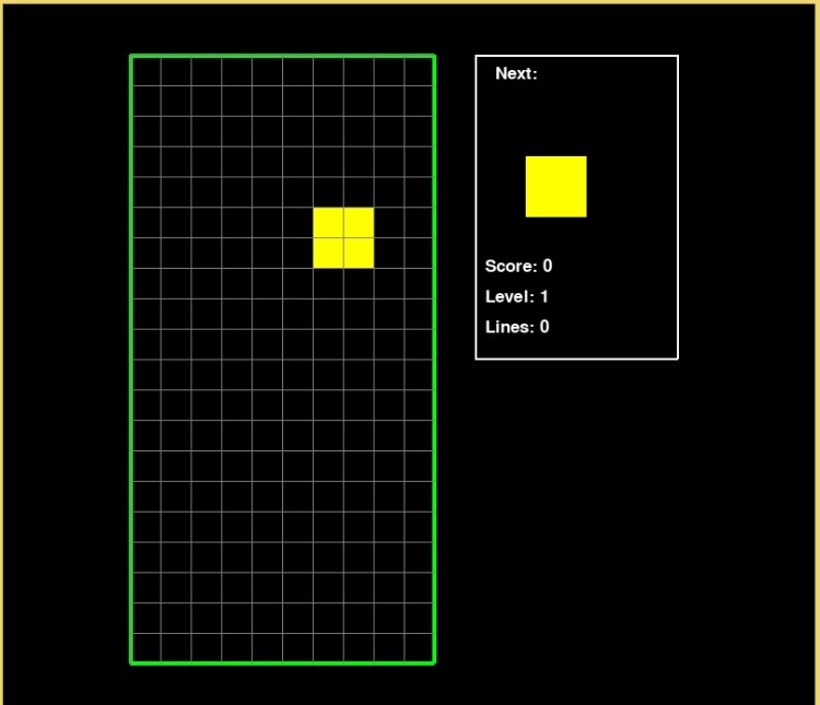 Tetris Clone Game Using Pygame In Python With Source Code | Sourcecodester