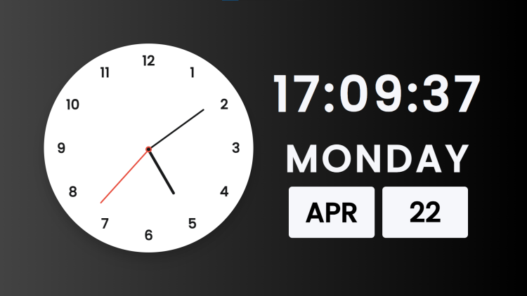 Analog Clock with Date Using HTML, CSS and JavaScript with Source Code ... Analog Clock with Date Using HTML, CSS and JavaScript with Source Code ...