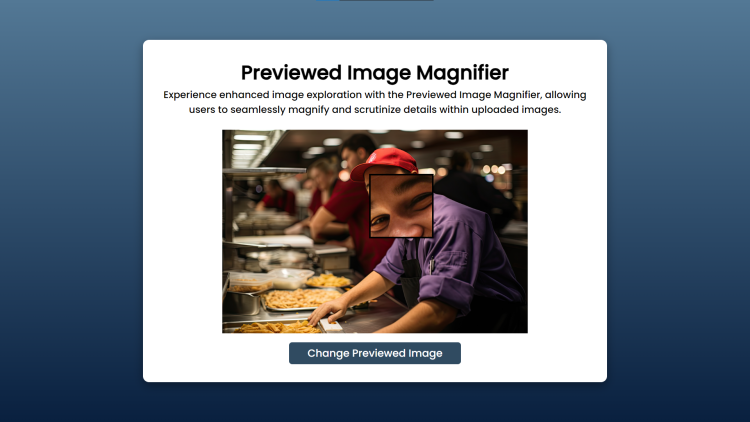 Previewed Image Magnifier Using Html Css And Javascript With Source Code Sourcecodester 2265