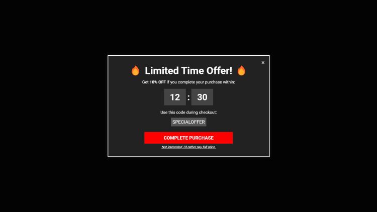 Discount Sale Popup Using Html Css And Javascript With Source Code