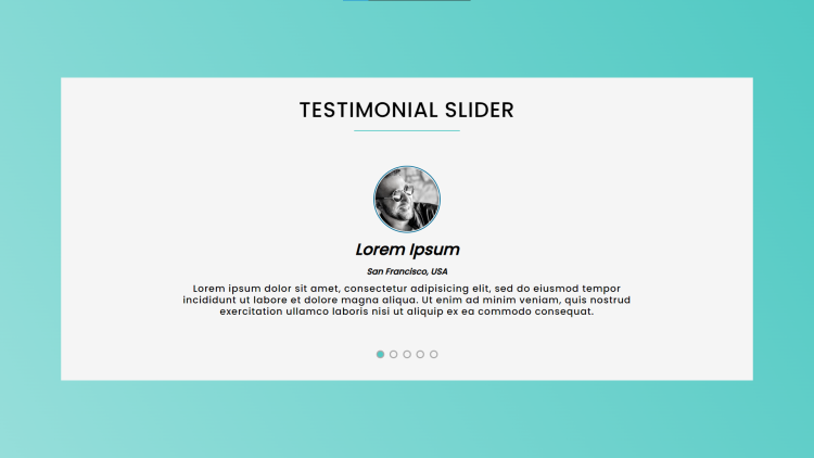 Testimonial Slider Using Html Css And Javascript With Source Code Sourcecodester