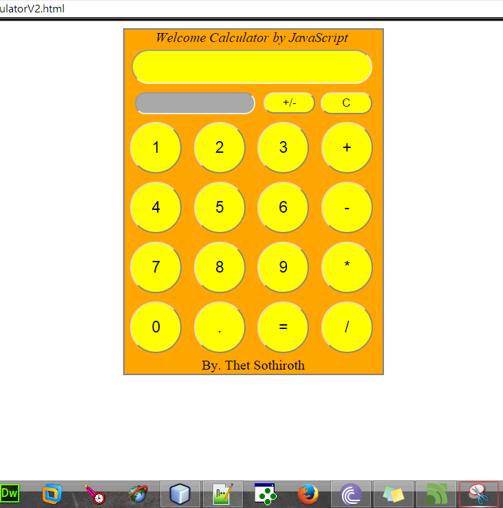 Calculator Using JavaScript | SourceCodester Calculator Using JavaScript | SourceCodester