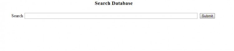 Simple Search Engine Sourcecodester