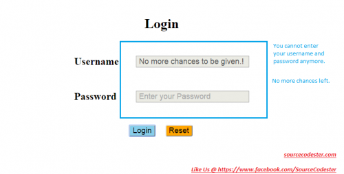 How To Create Login Form Using Javascript Part Ii Free Source Code And Tutorials