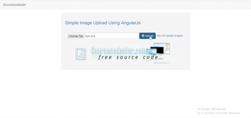 Simple Image Upload Using Angularjs Php Free Source Code Tutorials