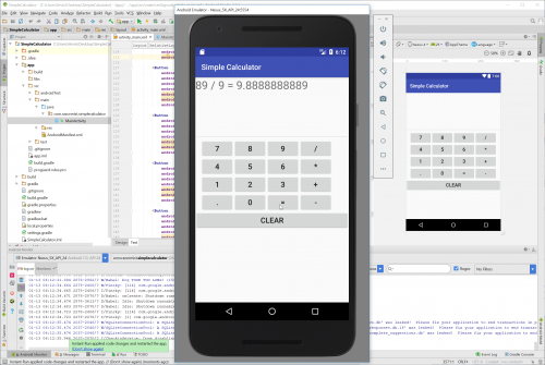 Android Simple Calculator Free Source Code And Tutorials