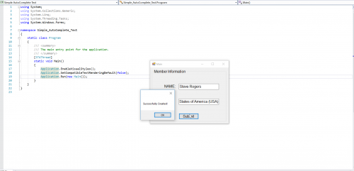 C# - Simple Auto Complete List With SQLite | Free Source Code & Tutorials
