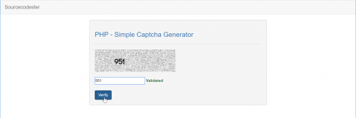 PHP - Simple Captcha Generator | Free Source Code & Tutorials