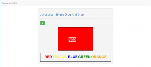 Javascript Simple Drag And Drop Free Source Code And Tutorials