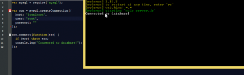 Javascript How To Create Database Using Nodejs Free Source Code And Tutorials