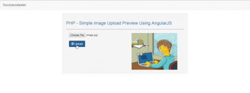 Php Simple Image Upload Preview Using Angularjs Free Source Code And Tutorials