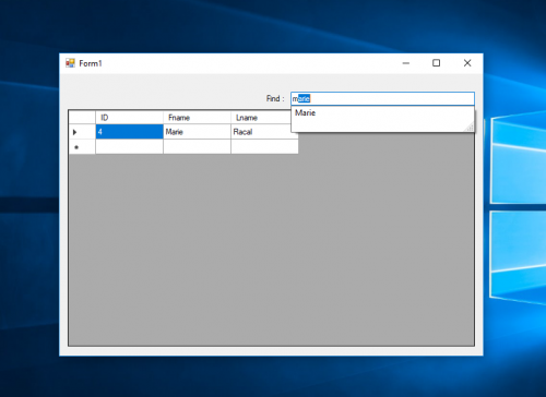 How To Find Records Using An Autocomplete Textbox In C Free Source Code And Tutorials