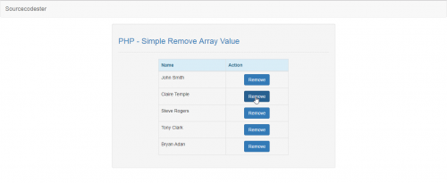 PHP - Simple Remove Array Value | Free Source Code & Tutorials