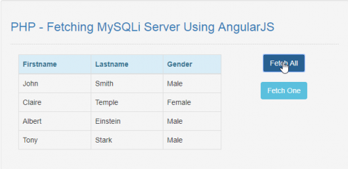 Php Fetching Mysqli Server Using Angularjs Free Source Code And Tutorials 3726