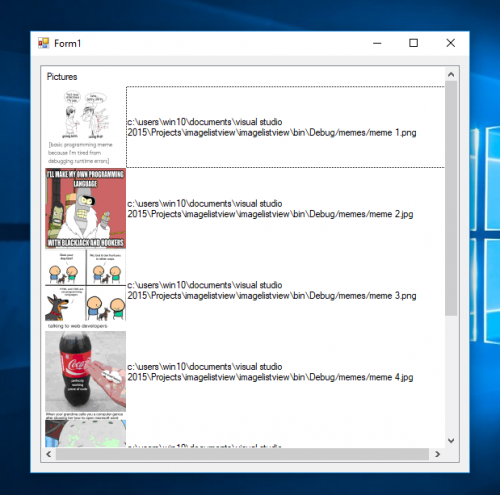How To Add Images In A Listview Using Vbnet Free Source Code And Tutorials 7979