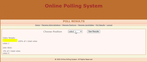 Online Polling System | Free Source Code & Tutorials Online Polling System | Free Source Code & Tutorials