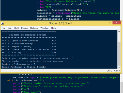 Banking System Using Python | Free Source Code & Tutorials Banking System Using Python | Free Source Code & Tutorials