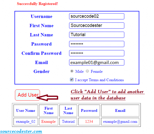 User Registration Form Using PHP | Free Source Code & Tutorials User Registration Form Using PHP | Free Source Code & Tutorials