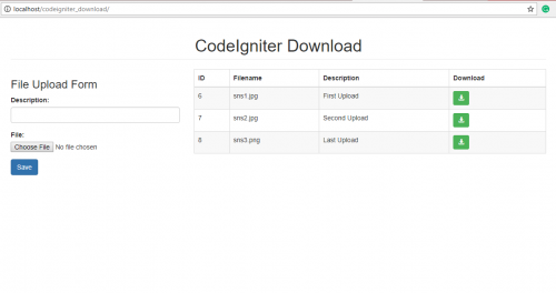 How to Download Files in CodeIgniter | Free Source Code & Tutorials