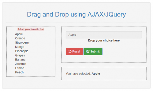 Simple Drag And Drop Using Jquery Free Source Code And Tutorials