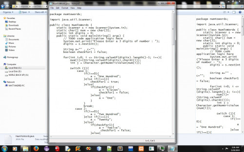 Number To Words Free Source Code And Tutorials
