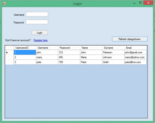 Login Form | Free Source Code & Tutorials