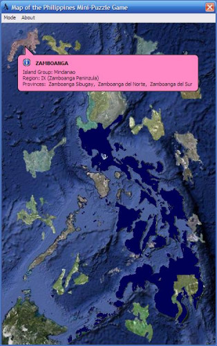 Simple Philippine Map Mini-Puzzle Game | Free Source Code & Tutorials
