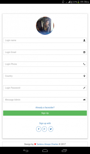 Awesome Registration Form Using Bootsrap Free Source