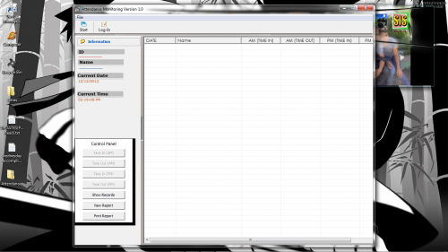 Simple Attendance Monitoring Using Dynamic Report Adodc Adodb Free Source Code And Tutorials