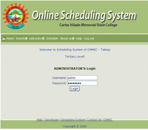 Scheduling System Free Source Code And Tutorials