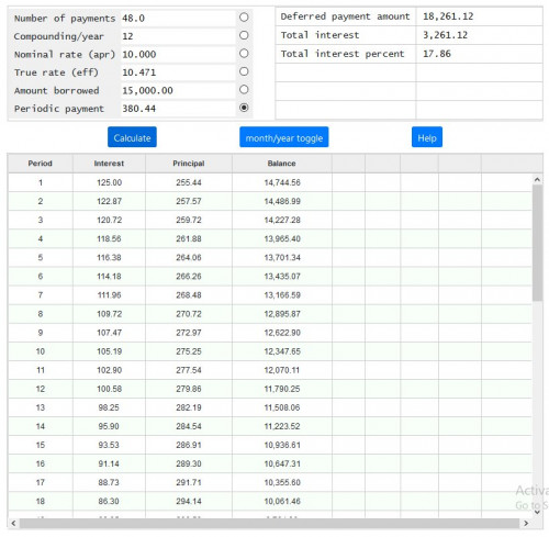 Javascript Loan Amortization Calculator Free Source Code