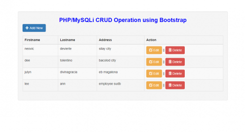 Ajax Crud Pagination Modals Bootstrap Php - fasrclub