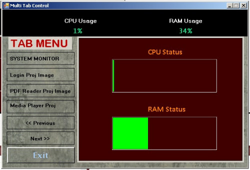 Multi Tab Control | Free Source Code & Tutorials