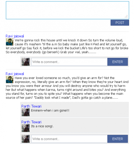 Wall Script - Facebook Like - Develop With ME