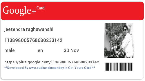 Google+ id card Using Php | Free Source Code & Tutorials