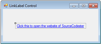 LinkLabel Control in VB.NET | Free Source Code & Tutorials