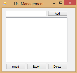 List Management in C# | Free Source Code & Tutorials