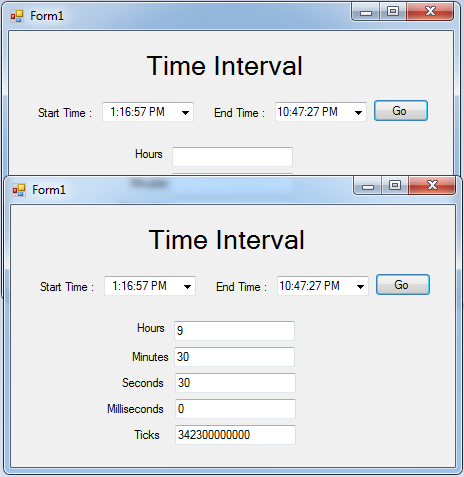 How to Get a Time Interval in VB.NET | Free source code, tutorials and ...