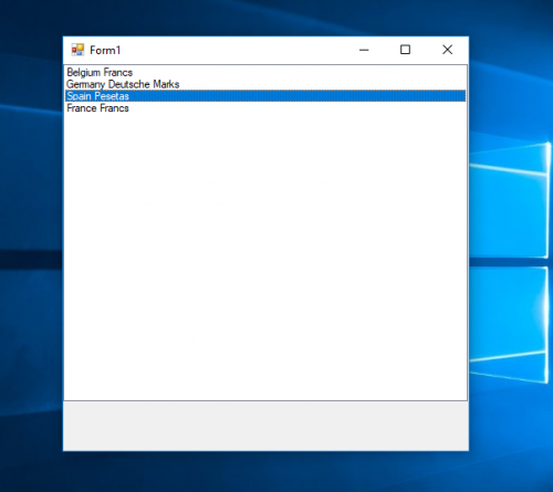 Binding Xml File To A Listbox Using C Free Source Code