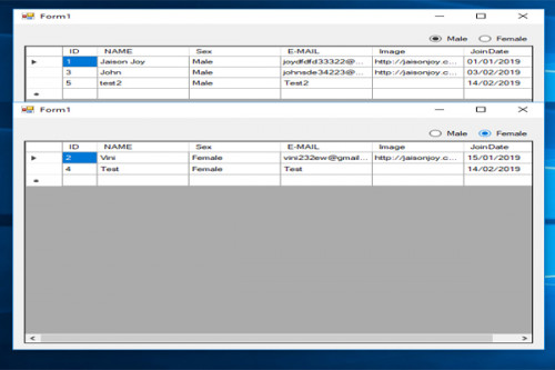 Find Records Based On Radiobutton In Vbnet Free Source Code And Tutorials