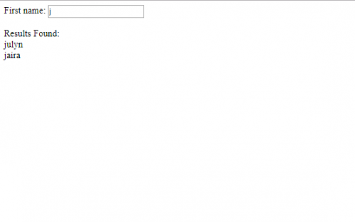 How to Create a Simple Search on MySQL Table using PHP, MySQLi and AJAX ... How to Create a Simple Search on MySQL Table using PHP, MySQLi and AJAX ...