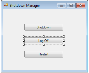 Shutdown Manager | Free Source Code & Tutorials
