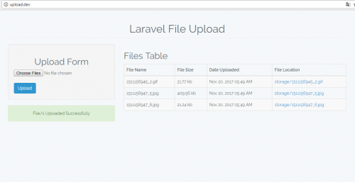 Laravel Multiple File Upload Free Source Code Tutorials