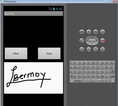 How To Create An Electronic Signature Capture In Android Using Basic4android Free Source Code 